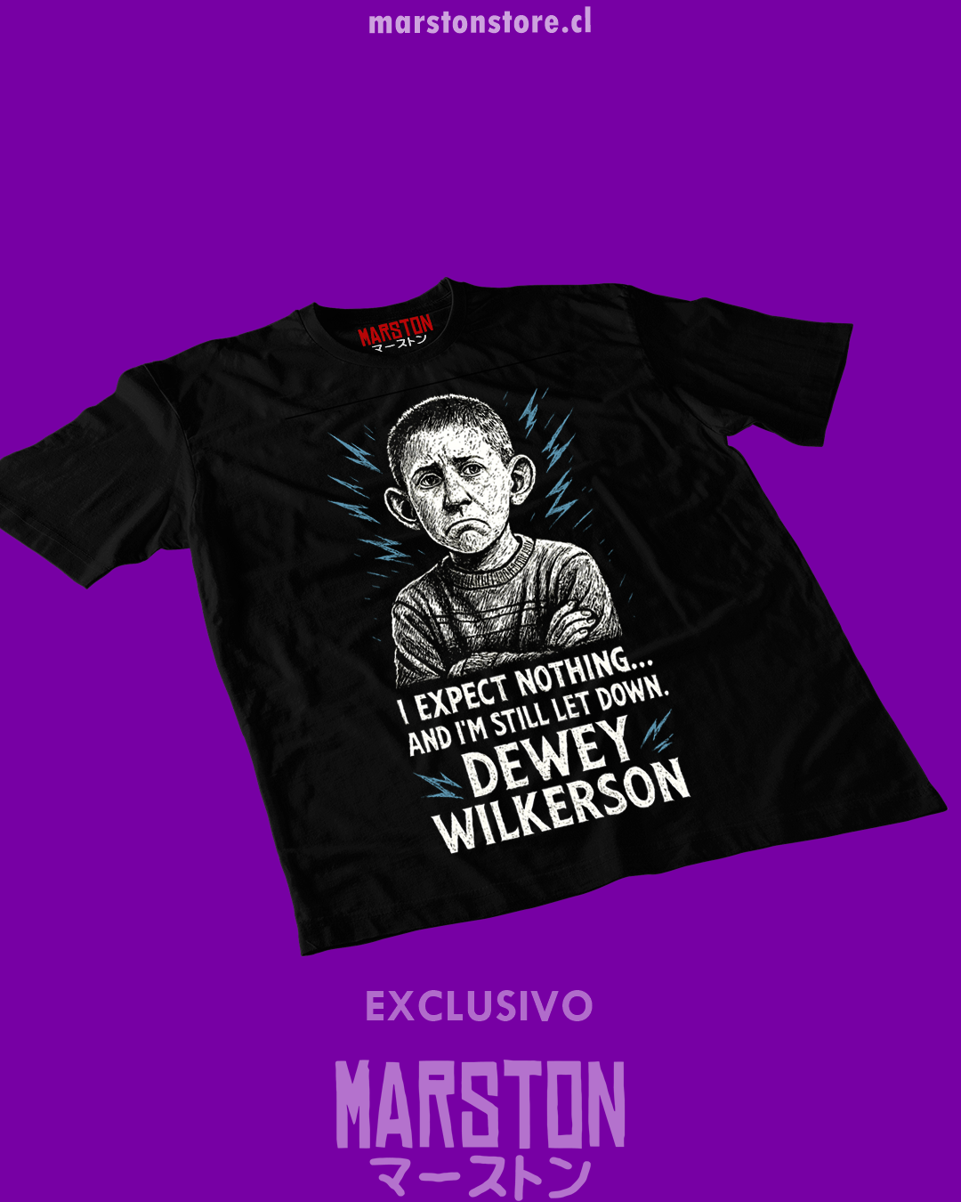 Polera Malcolm in the Middle - Dewey Wilkerson – marstonstore.cl